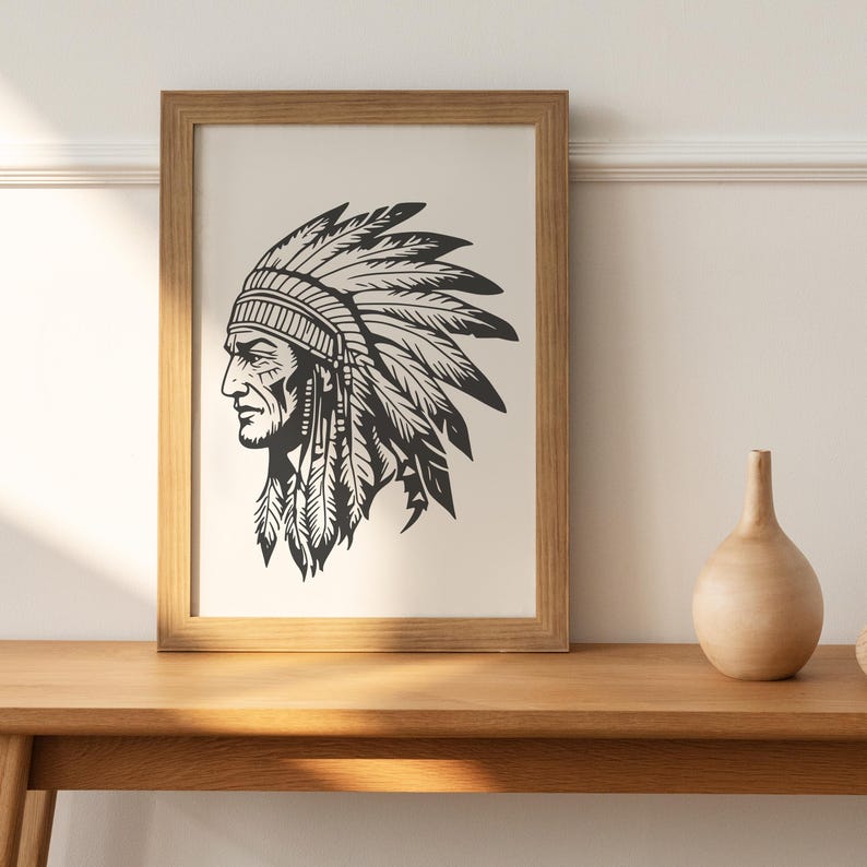 Native American Svg, American Indian Svg, Native Indian Warrior Svg ...