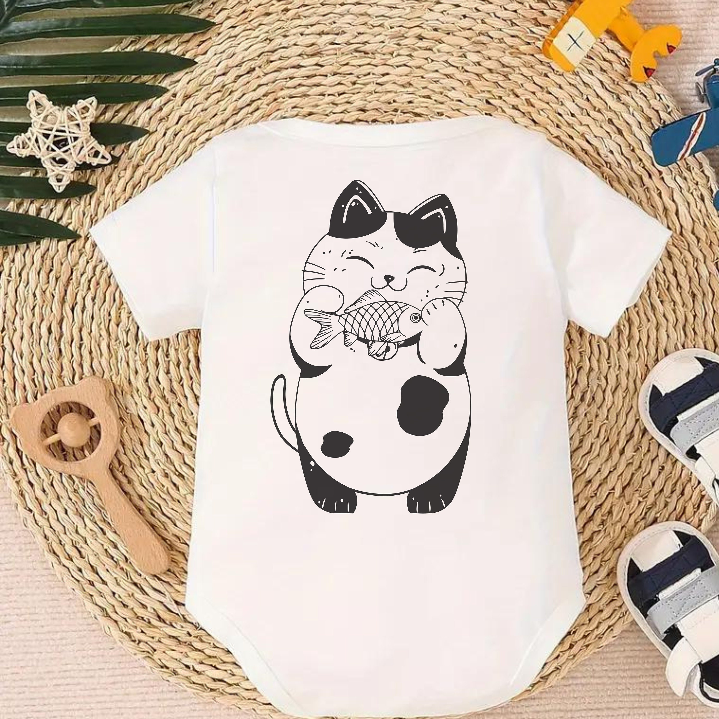 Japanese Lucky Cat Svg, Cartoon Cat Svg, Maneki Neko Svg, Kawaii Cat ...