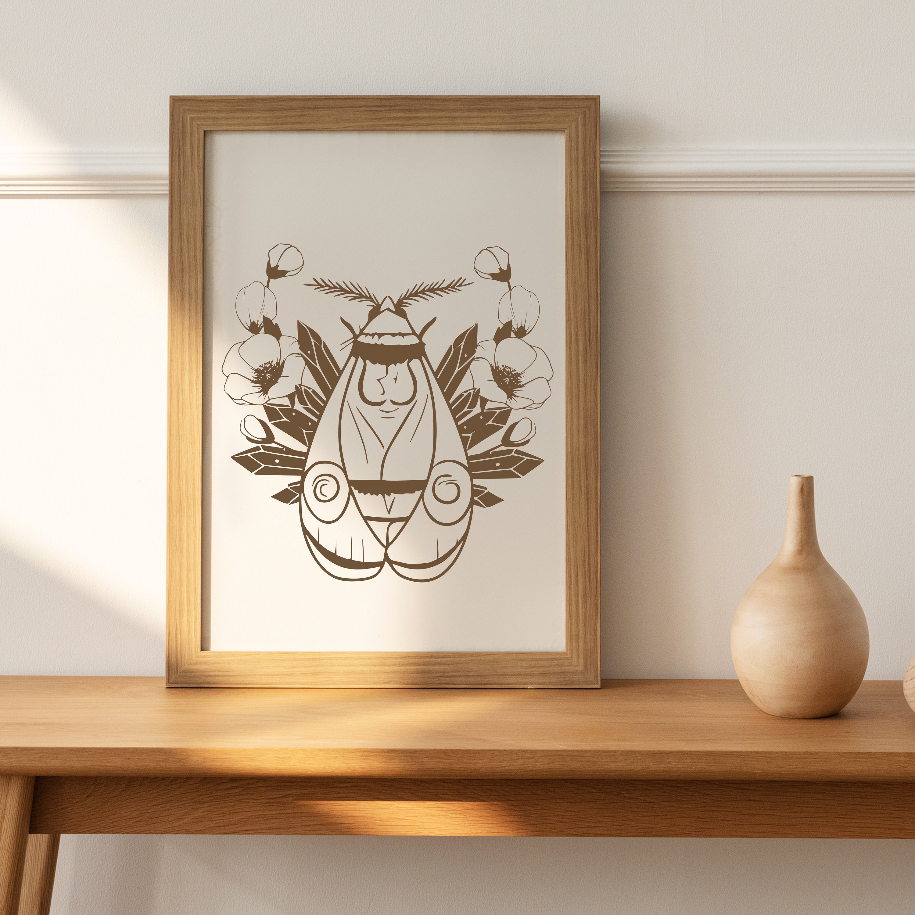 Mystical Moth Svg, Witch Moth Png, Luna Moth Svg, Moon Moth Svg ...