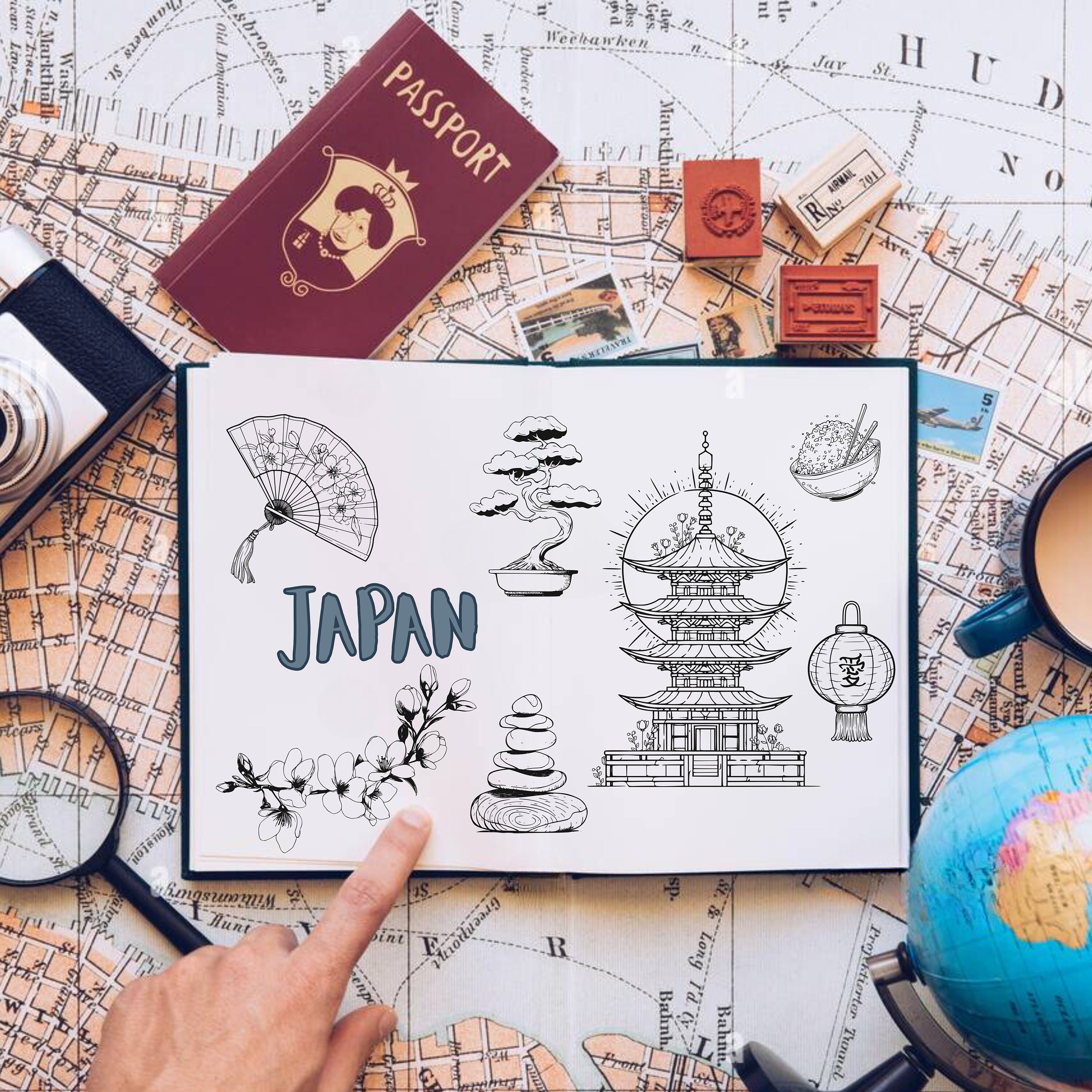 Japanese Design Svg, Japan Clipart Svg, Japanese Png, Japanese Vector ...