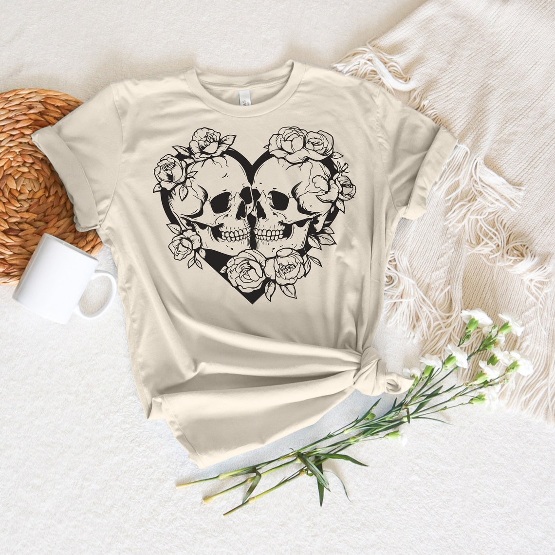 Lovers Tarot Svg, Skull Lovers Svg, Skeleton Lovers Svg, Skull Heart ...