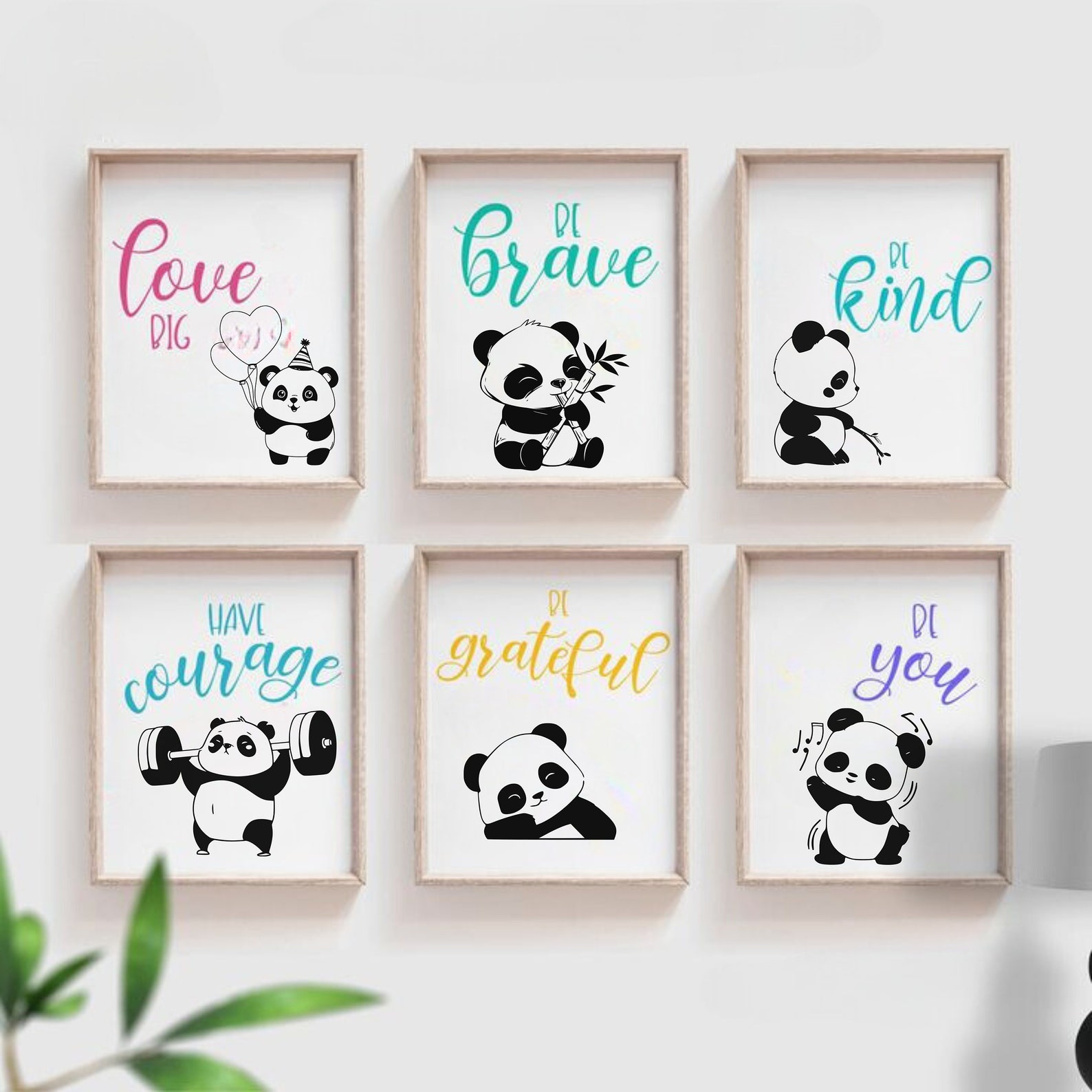 Panda Svg Bundle, Cute Panda Svg, Kawaii Panda Clipart, Funny Panda Cut ...