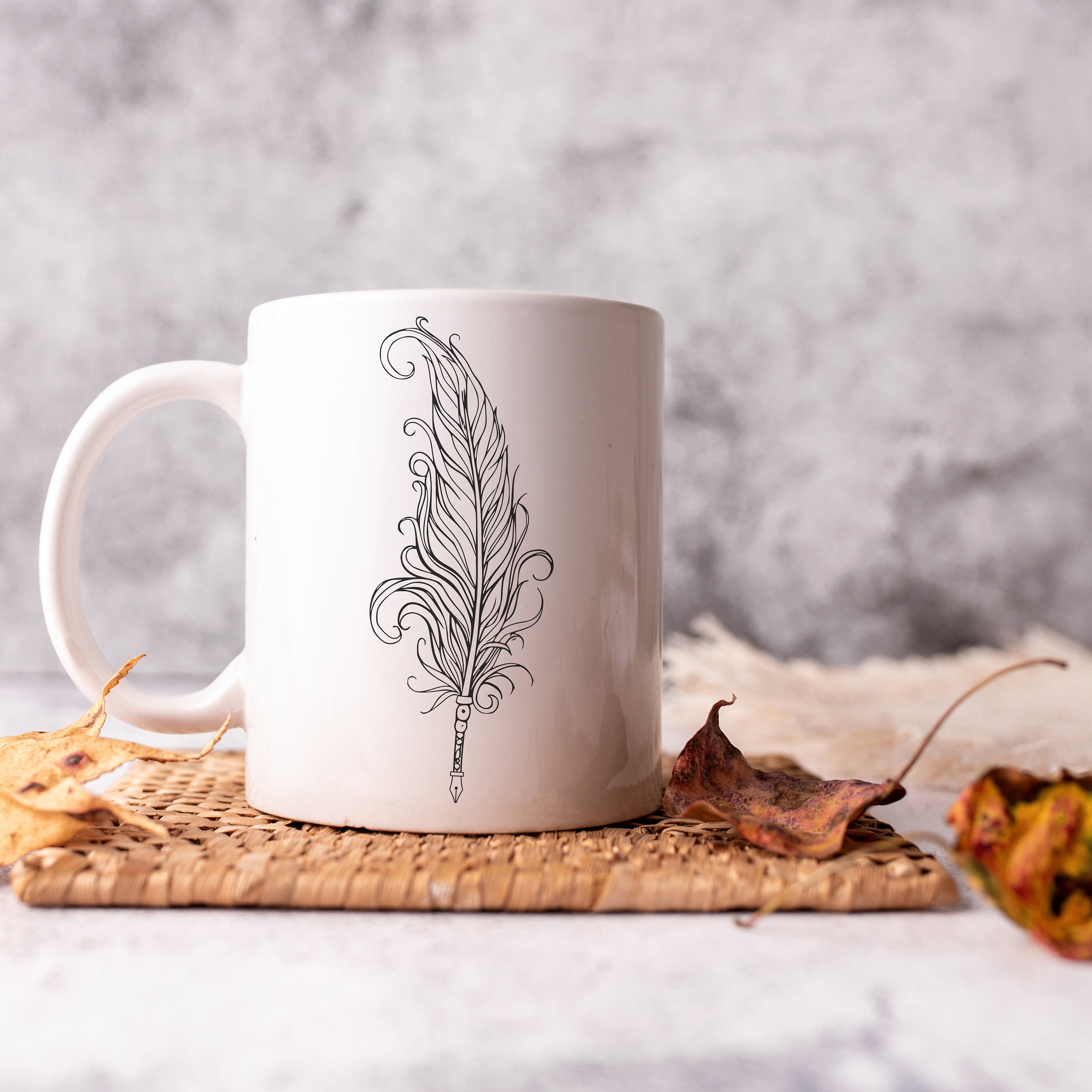 Feather Quill Svg, Feather Quill Clipart, Writer Svg, Feather Pen Svg ...