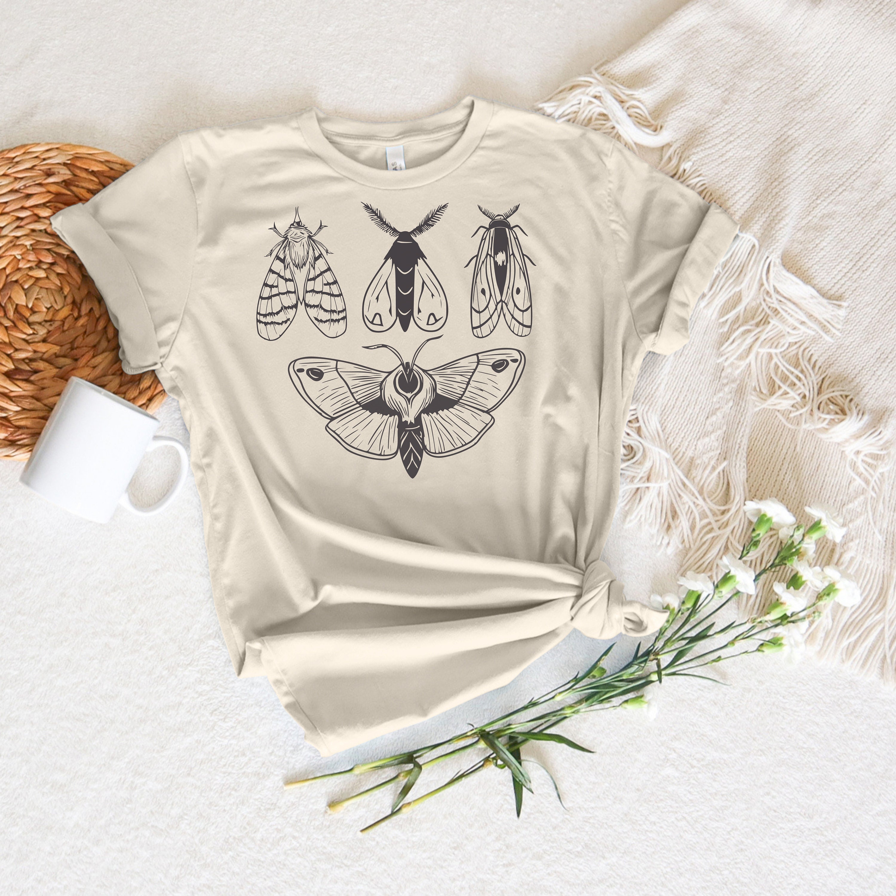 Moth Svg Bundle, Witchcraft Svg, Witch Moth Svg, Boho Moth Svg ...
