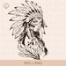 American Indian Svg, Native American Woman Svg, Native Indian Girl Svg ...