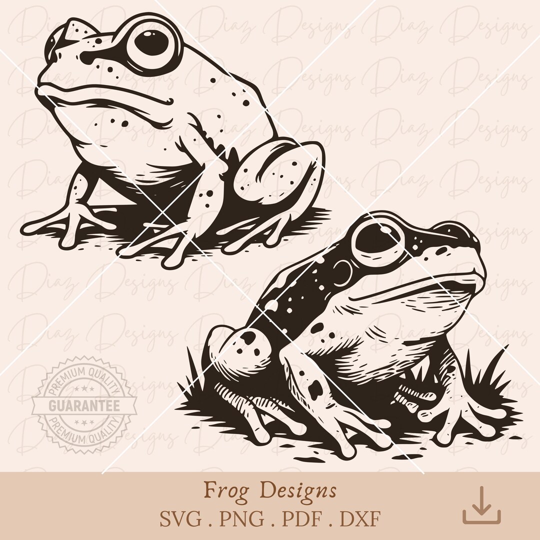 Frog Cut File, Frog Head Svg, Frog Outline Cricut, Frog Clipart ...