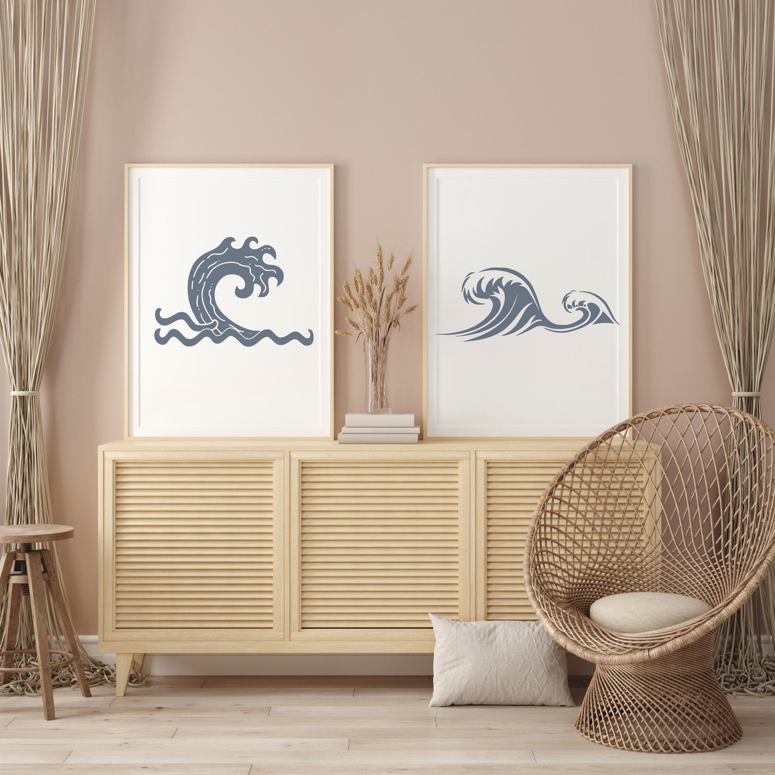 Wave Svg Bundle, Ocean Wave Svg, Wave Cut File, Ocean Wave Clipart ...