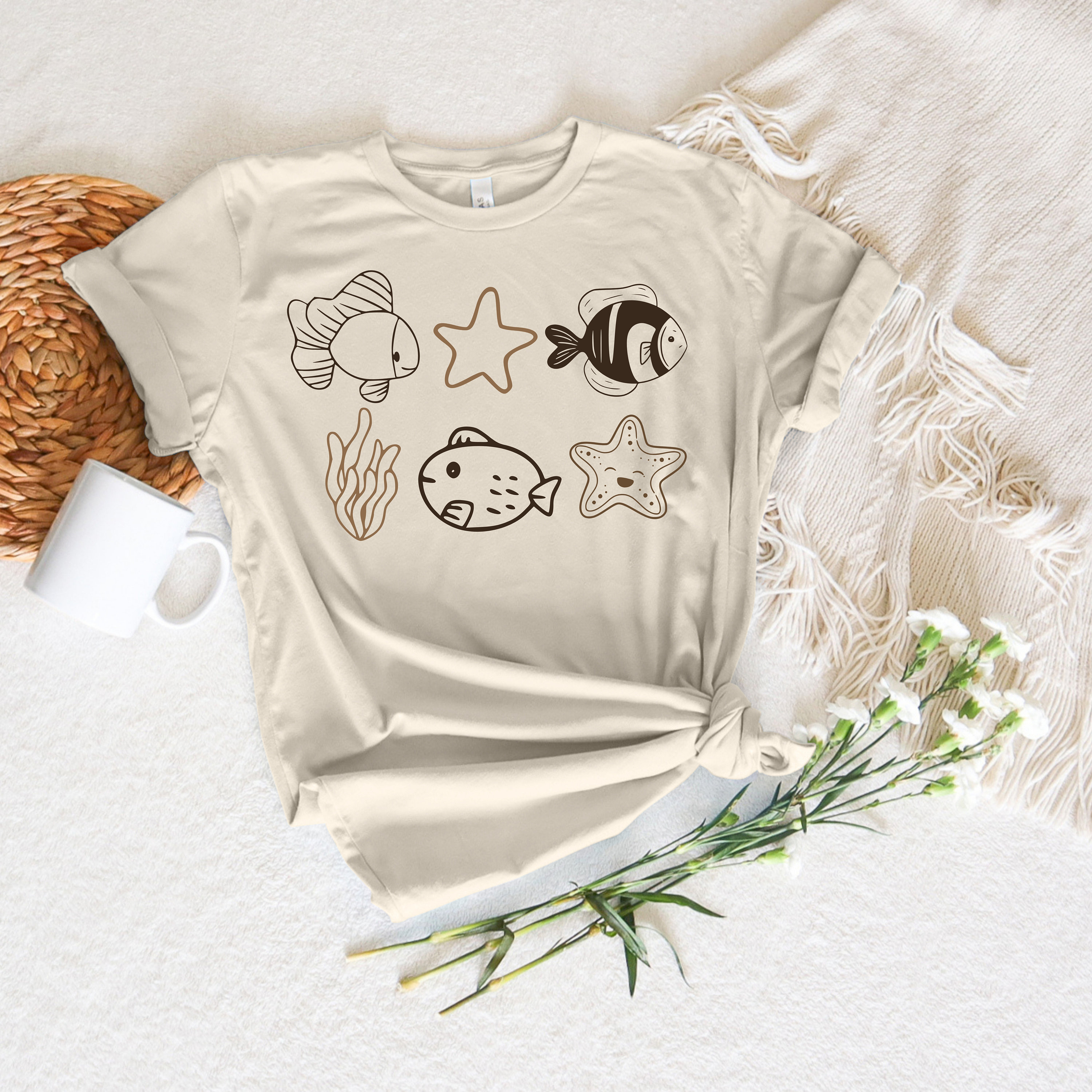 Sea Animals Bundle Svg, Ocean Bundle Svg, Ocean Life Svg, Ocean Animals ...