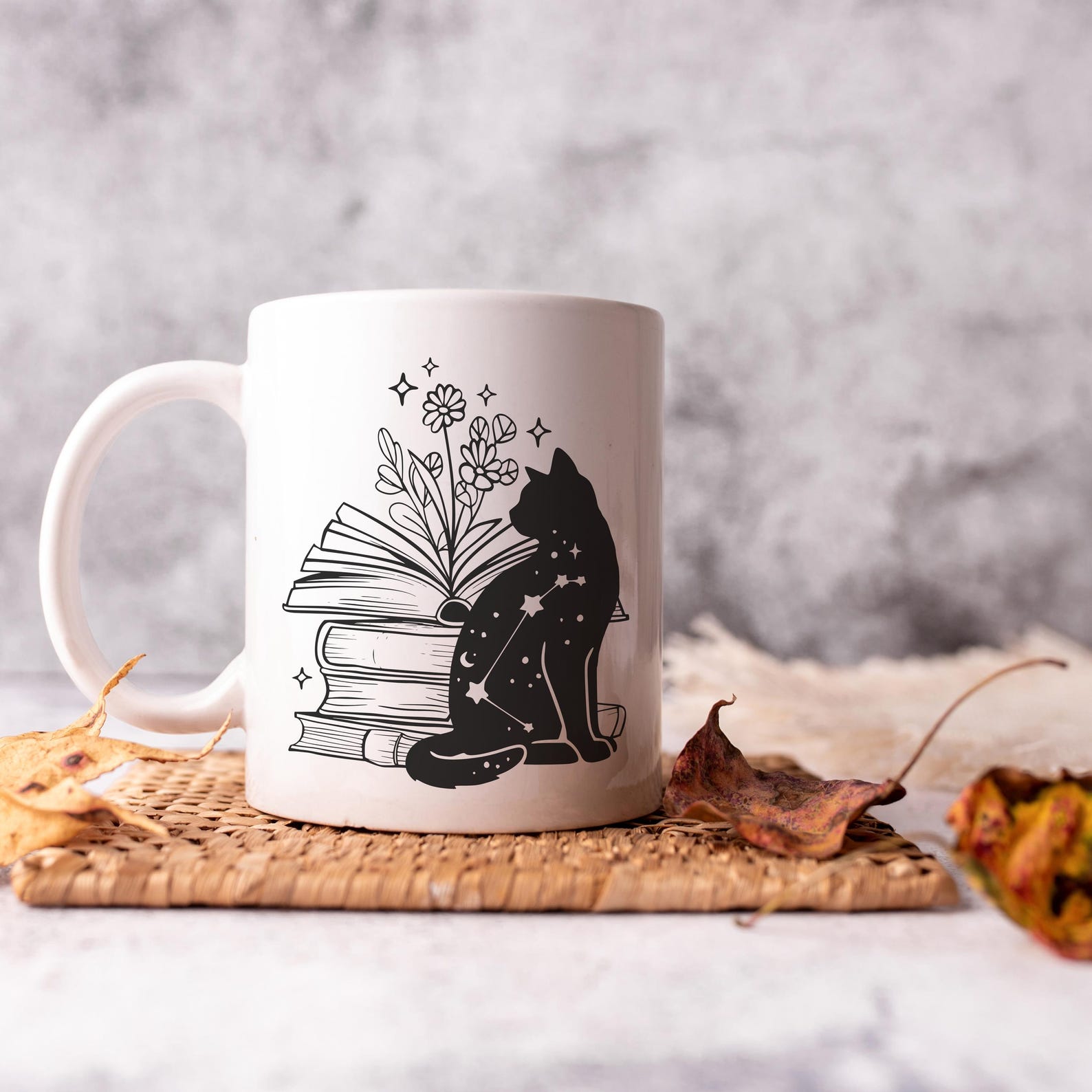 Book Cat Svg, Floral Book Svg, Cat Reading Svg, Book Lovers Png ...