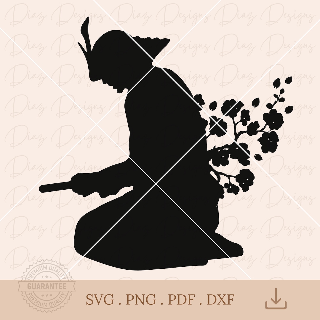 Japanese Samurai Harakiri Svg, Samurai Seppuku Cutting File, Warrior ...