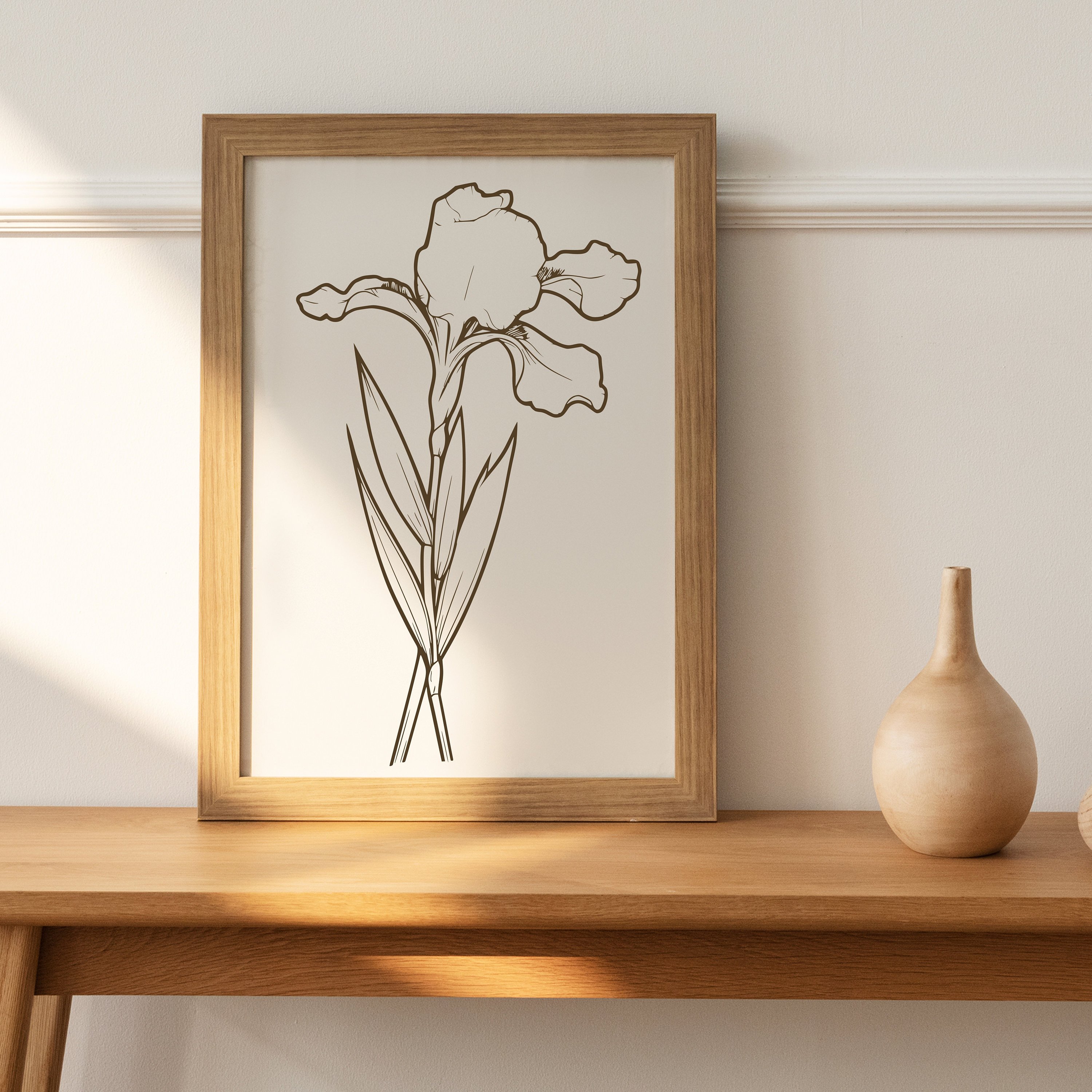 Iris Svg Bundle, Iris Flower Svg, Iris Line Art, Iris Cut File, Iris ...