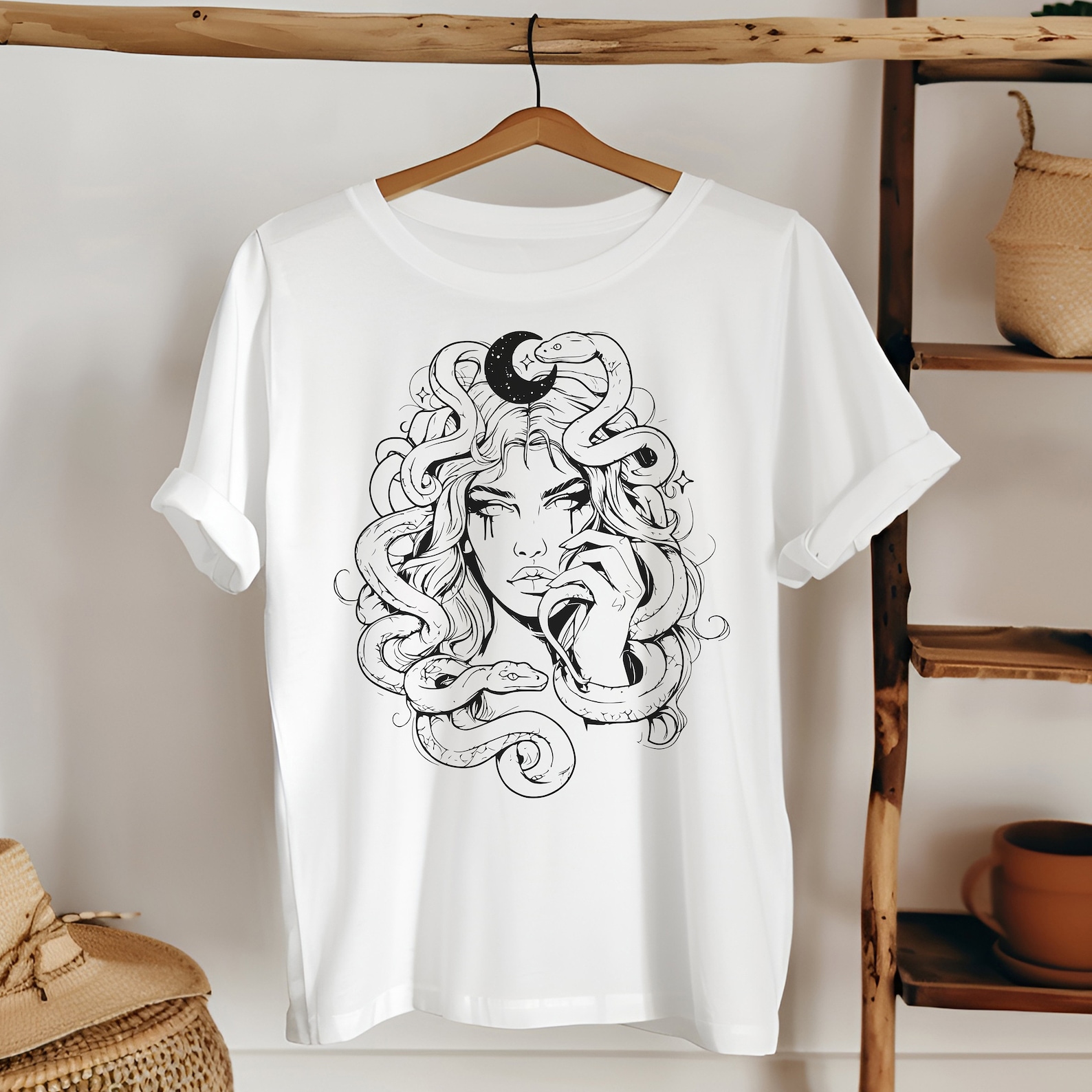Medusa Svg File, Medusa Png, Medusa Tattoo Svg, Medusa Vector, Greek ...