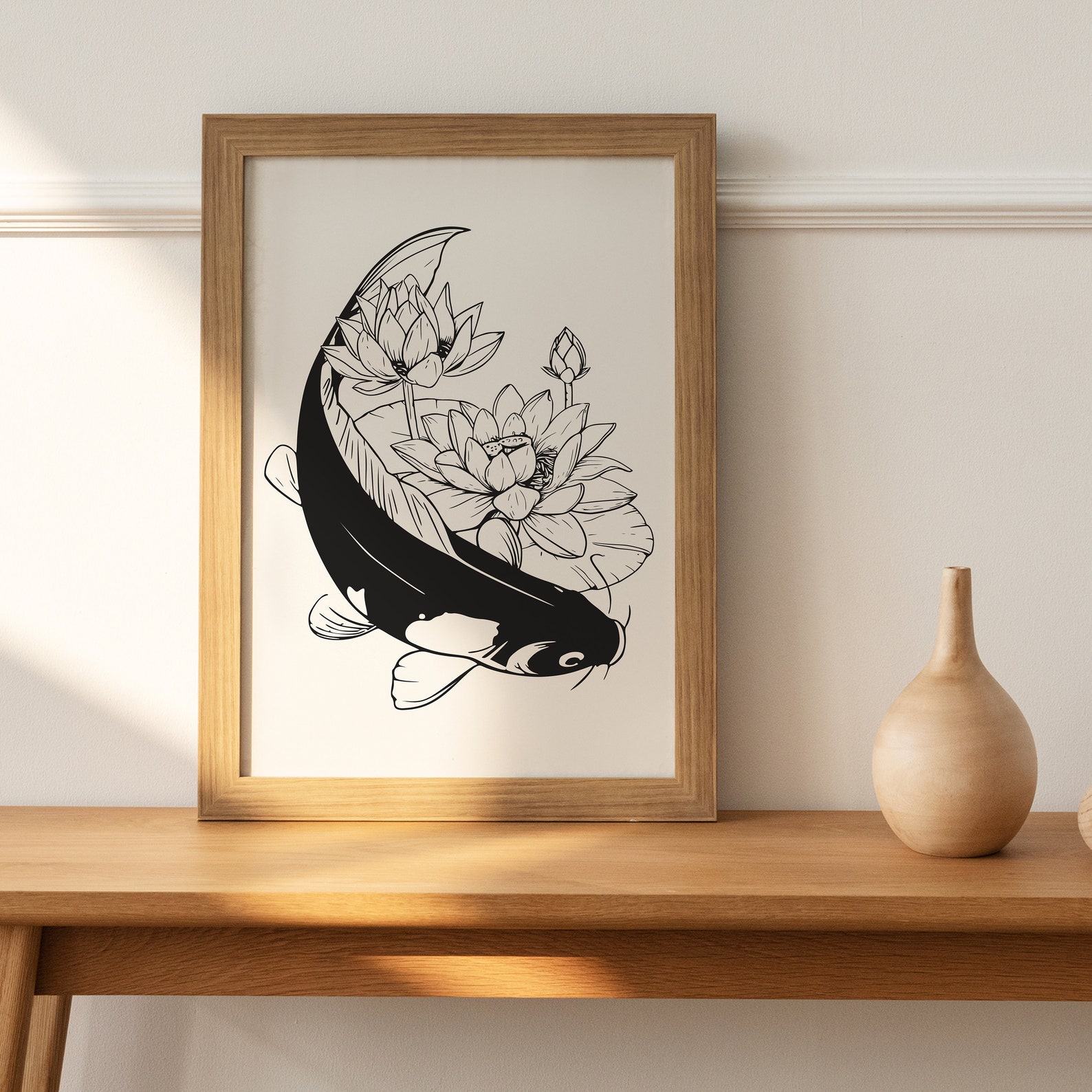 Japanese Koi Fish Svg, Koi Fish Clipart, Koi Carps Svg, Japanese Carp ...