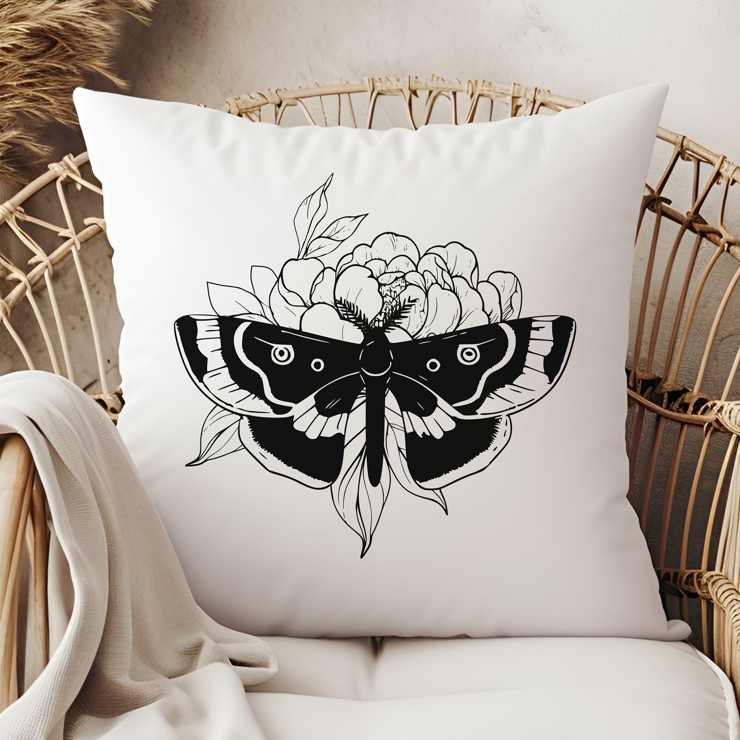 Floral Moth Svg, Celestial Moth Svg, Mystical Moth Svg, Witch Moth Png ...
