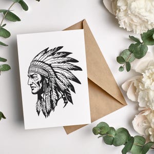 Native American Svg, American Indian Svg, Native Indian Warrior Svg ...
