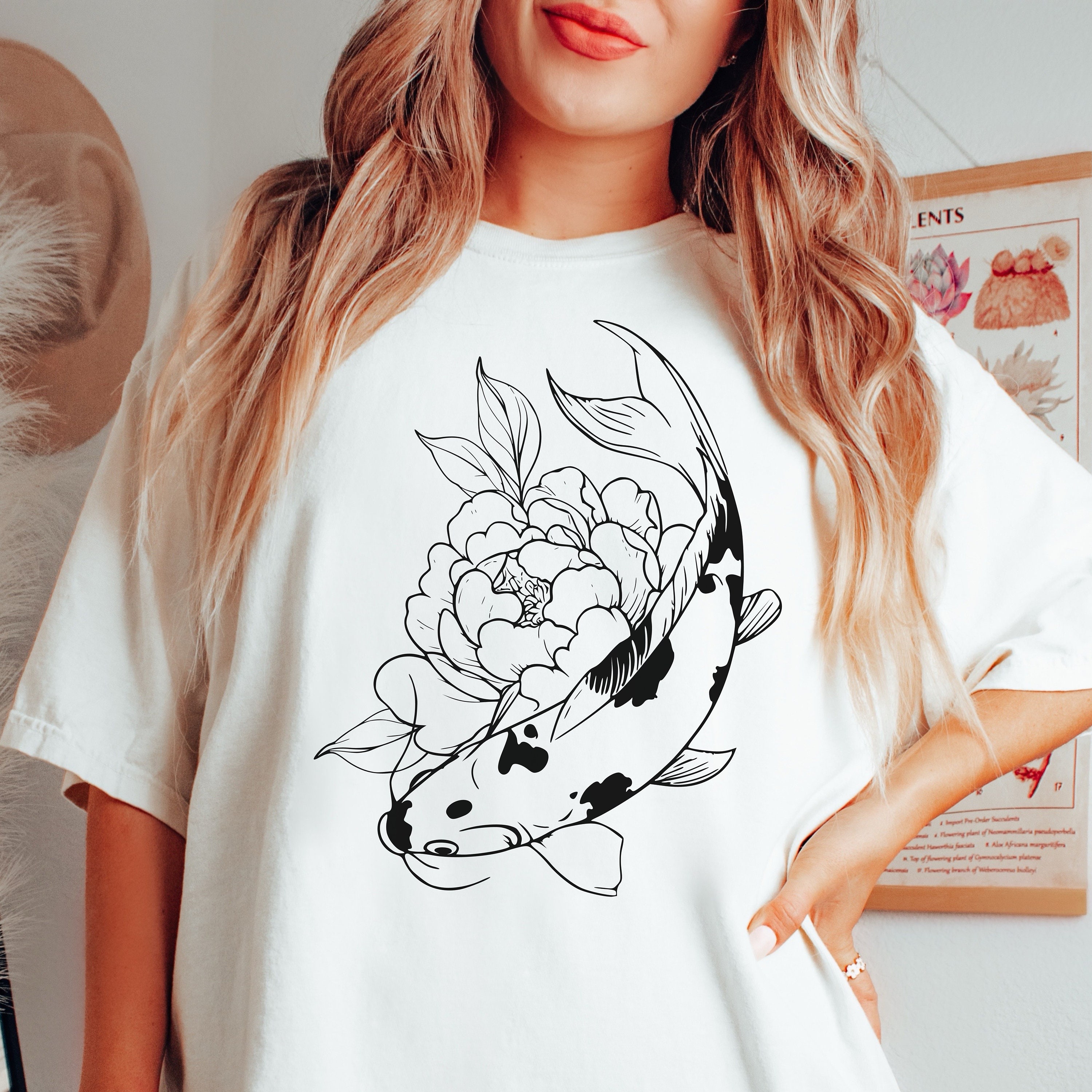 Japanese Koi Fish Svg, Koi Fish Clipart, Koi Carps Svg, Japanese Carp ...