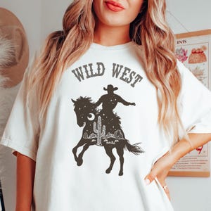 Cowboy Horse Silhouette Svg, Retro Western Cowboy Cut File, Desert ...