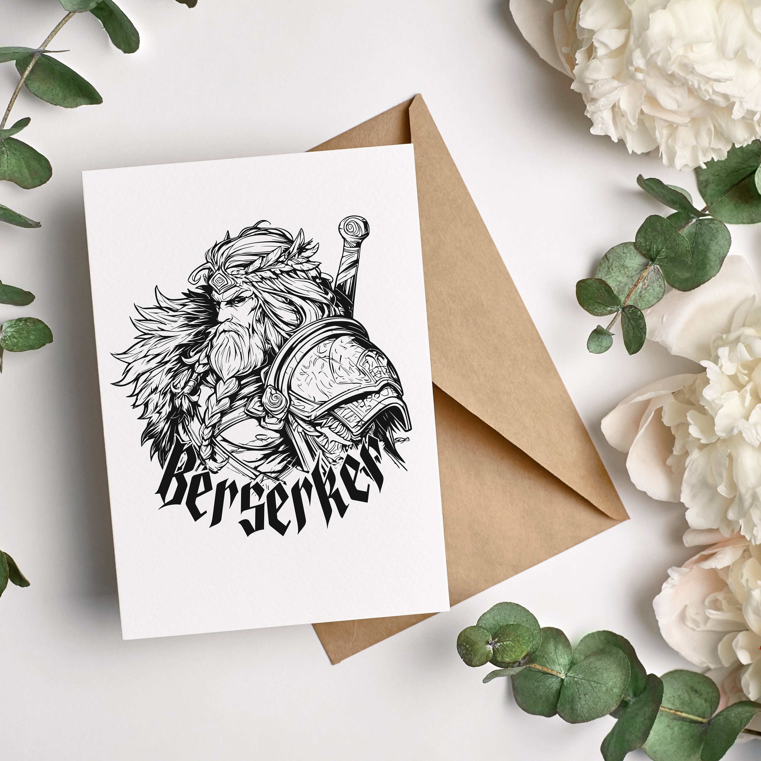 Viking Warrior Svg, Viking Cut File, Nordic Warrior Cricut, Norse ...