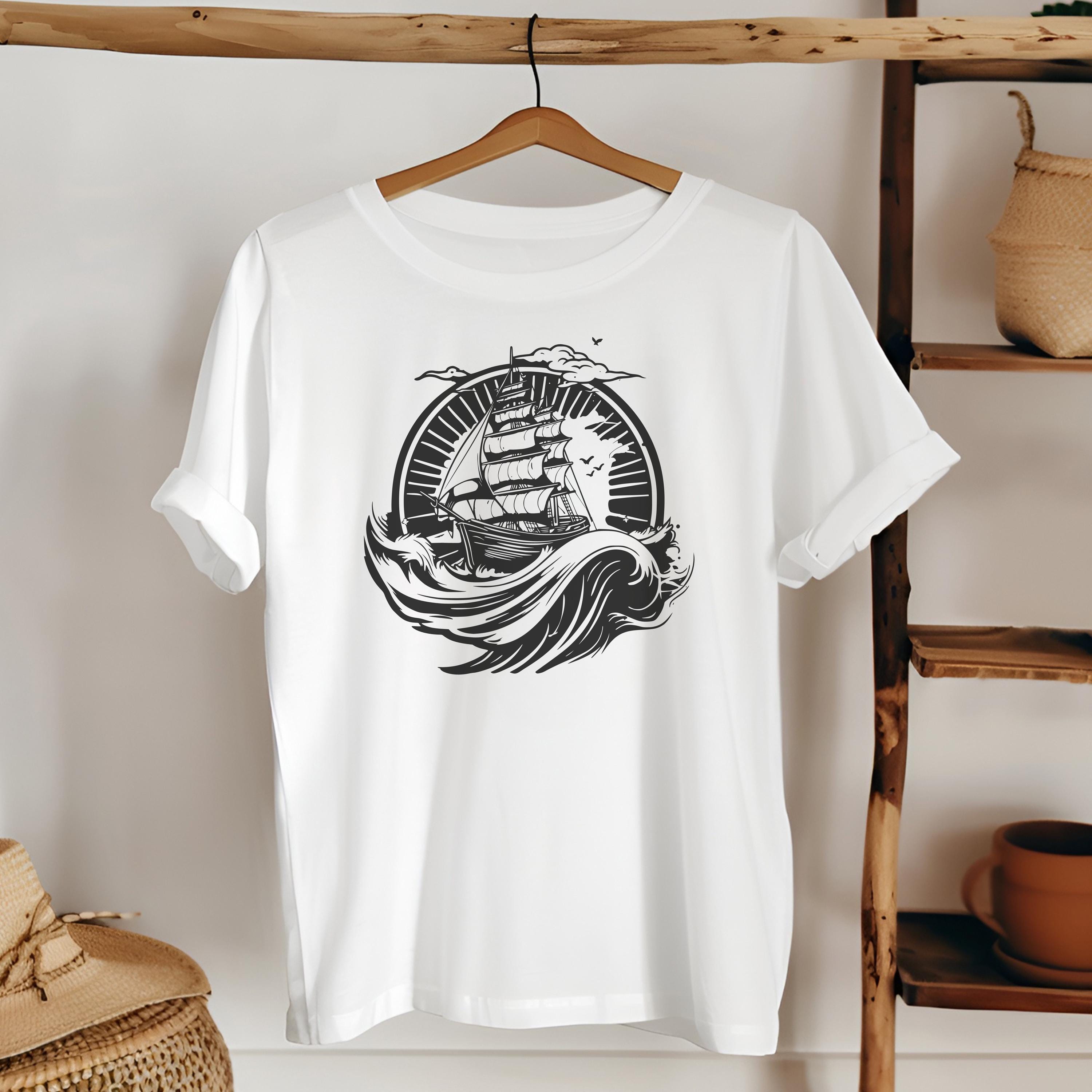 Sail Boat Svg, Pirate Ship Svg, Sea Ship Clipart, Sailing Ships Svg ...