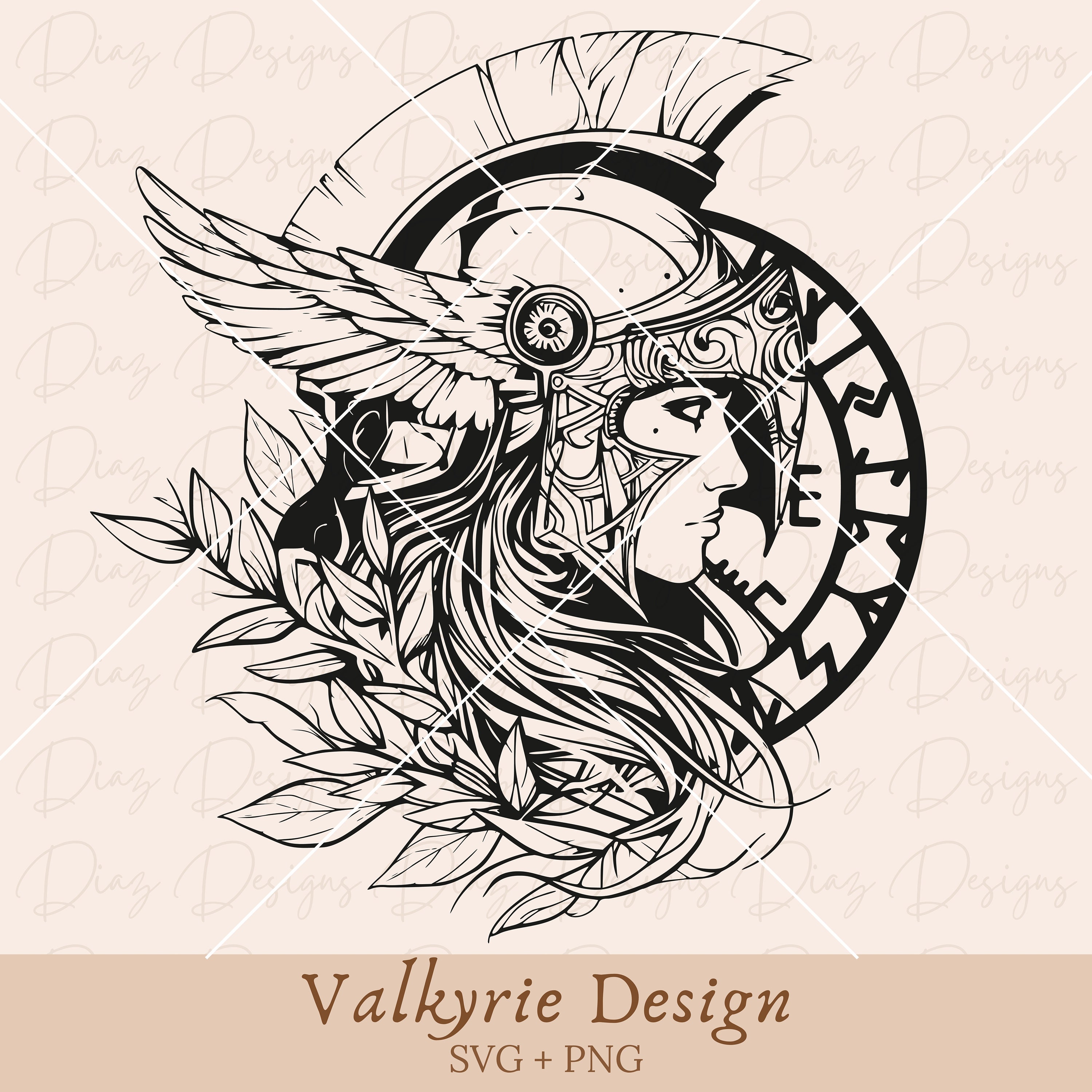 Viking Woman Warrior Svg, Valkyrie Svg, Valkyrie Png, Freya Design ...