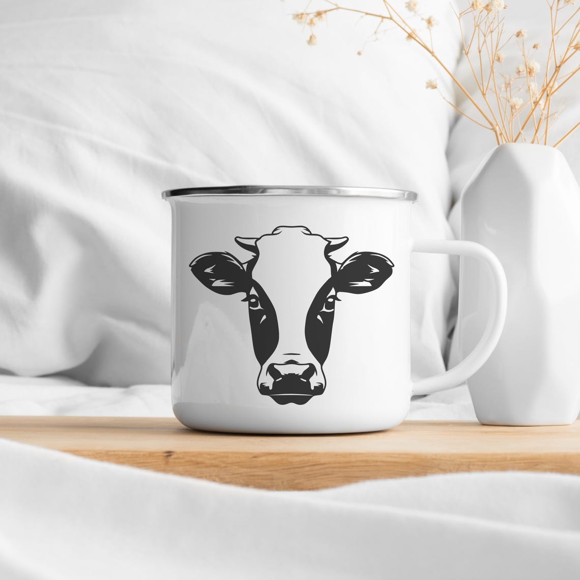 Cow Face Svg, Cow Head Clipart, Cute Cow Cricut, Cow Heifer Png, Farm ...