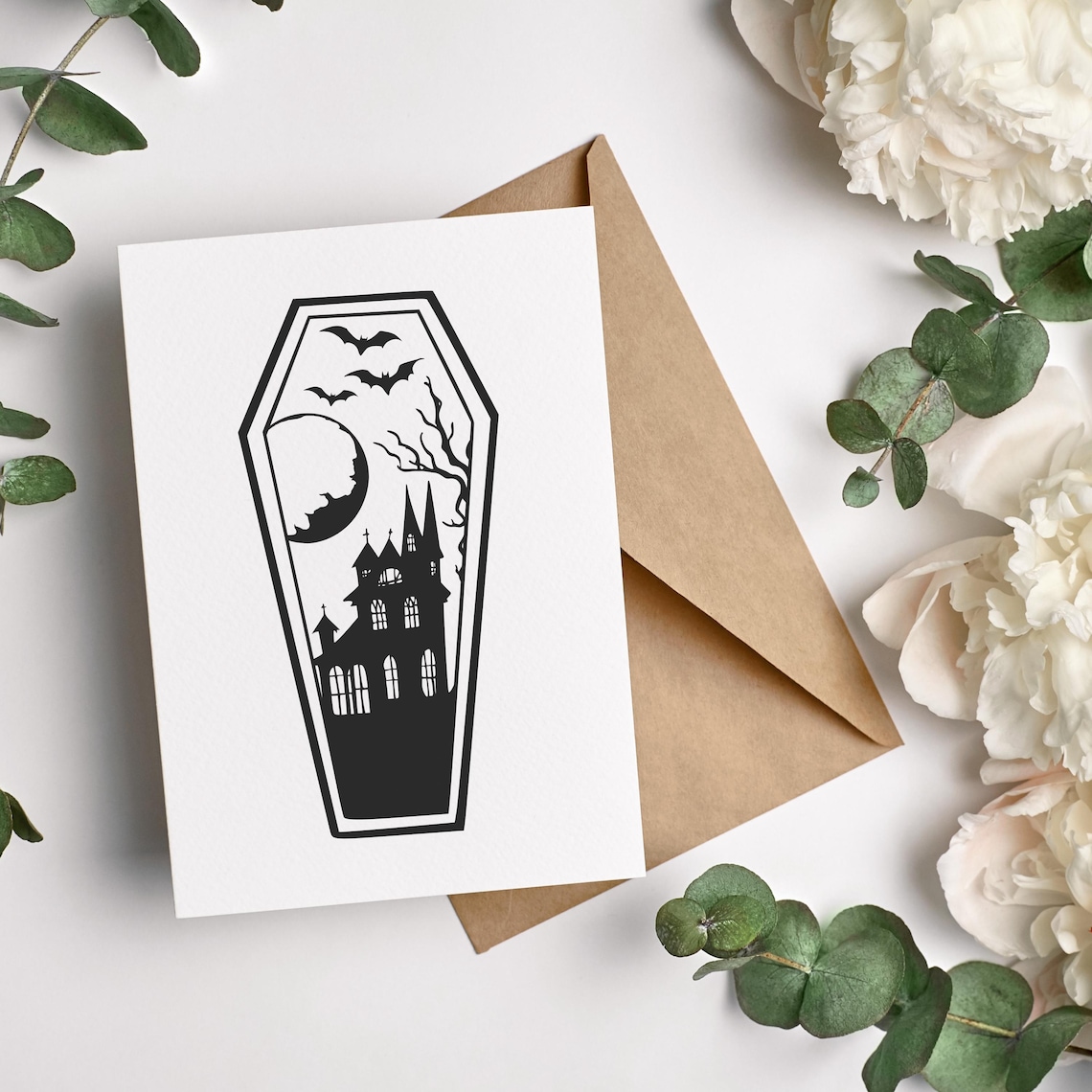 Halloween Coffin Svg, Coffin Png, Spooky Coffin Clipart, Halloween ...