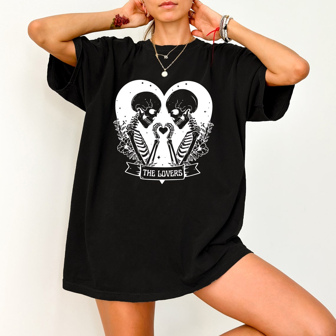 Lovers Tarot Svg, Skull Lovers Svg, Skeleton Lovers Svg, Skeleton Heart ...