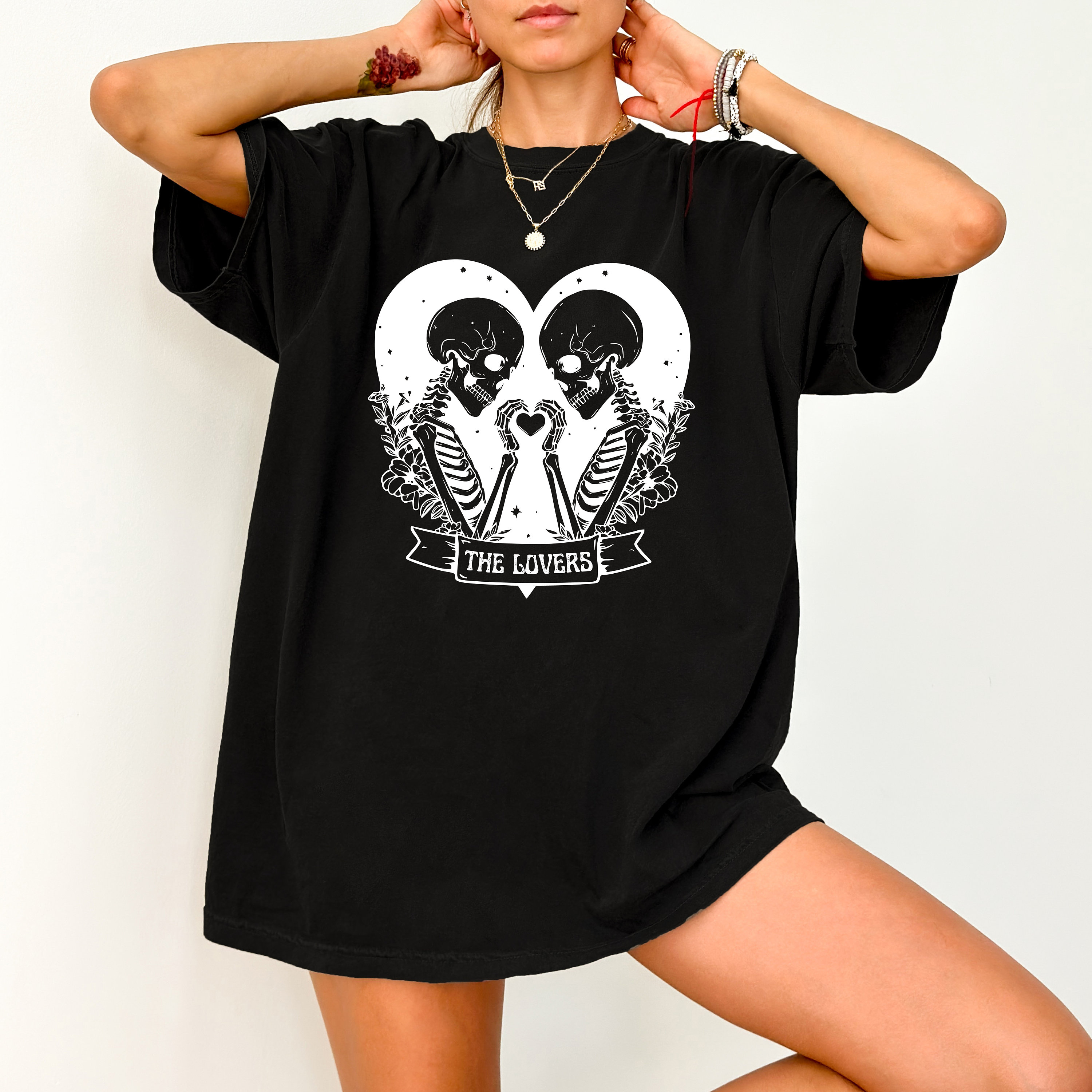 Lovers Tarot Svg, Skull Lovers Svg, Skeleton Lovers Svg, Skeleton Heart ...