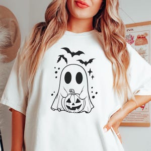 Cute Ghost Pumpkin Png, Ghost Cricut Cut File, Funny Halloween Png ...