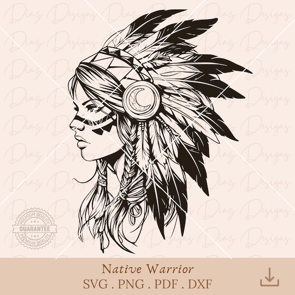 Native Kid Svg - Etsy