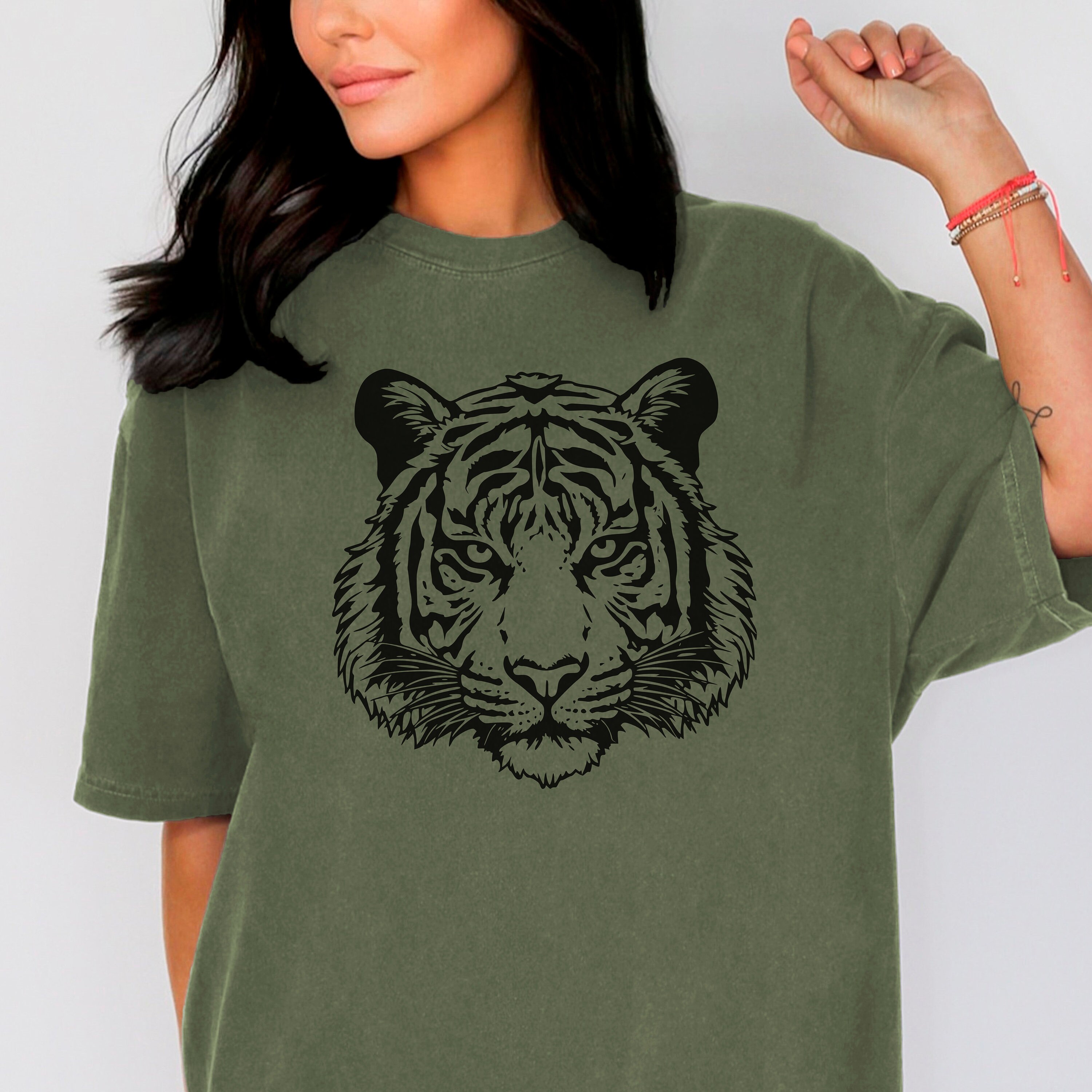 Tiger Face Svg, Tiger Head Svg, Tiger Face Cut File, Tiger Face Cricut ...