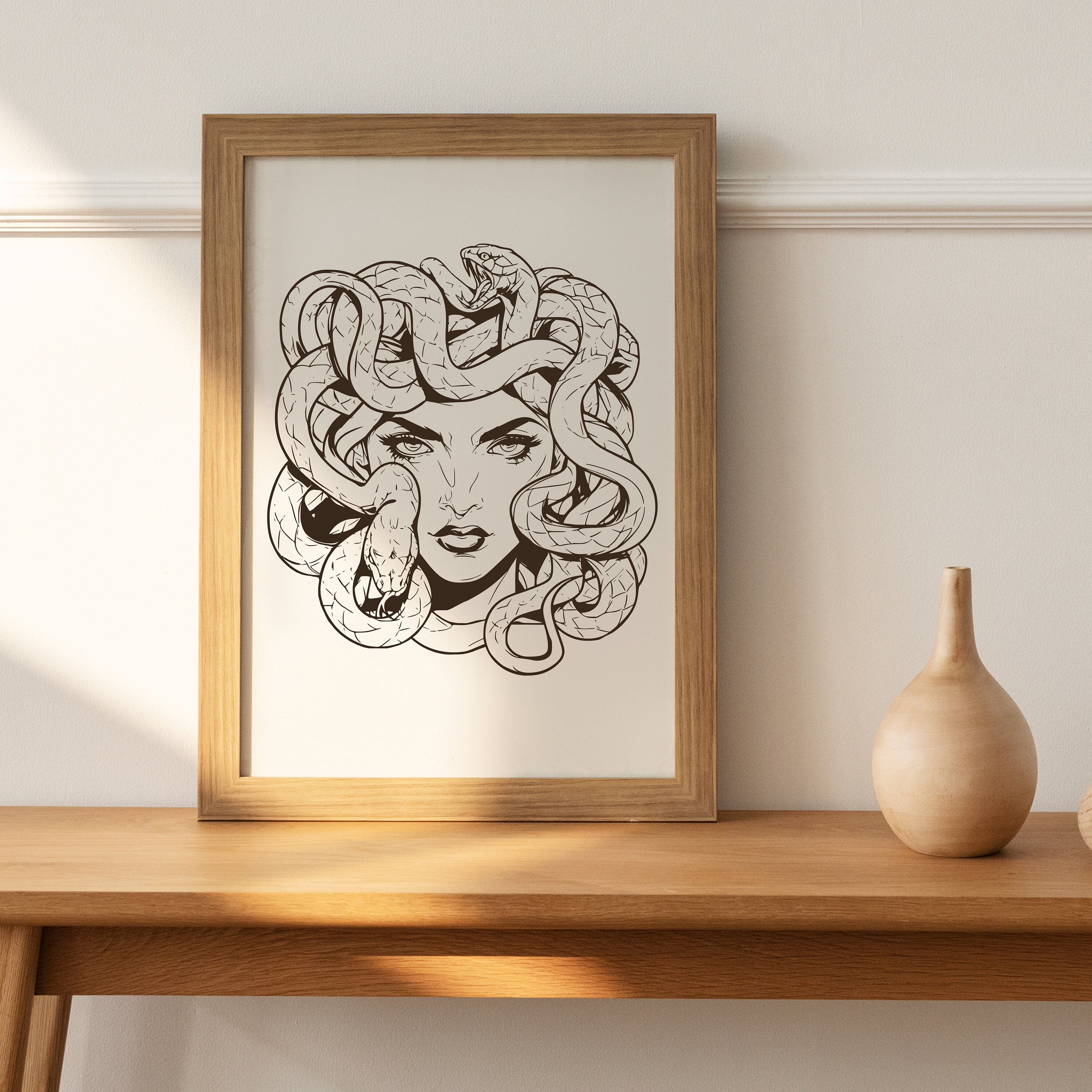 Medusa Svg File, Medusa Png, Medusa Shirt Svg, Medusa Vector, Greek ...