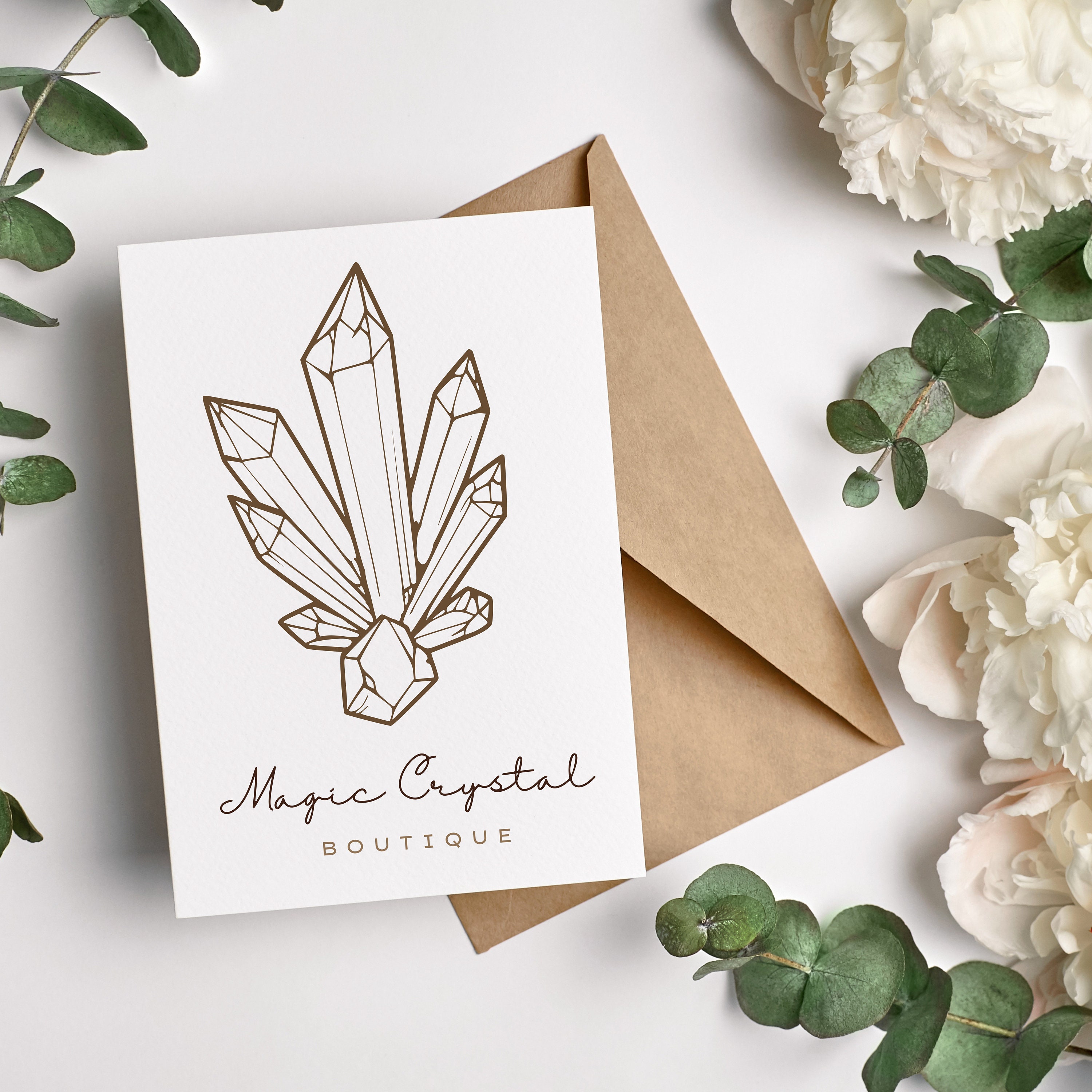 Crystal Svg Bundle, Magic Crystals Svg, Crystal Moon Svg, Floral ...