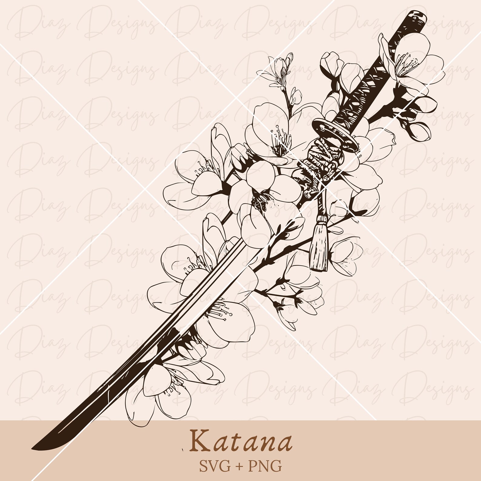 Katana Sword Svg, Japanese Samurai Svg, Ninja Sword Svg, Samurai Png ...