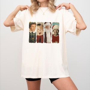 Christmas Movie Shirt: 90s Holiday Classics (buddy Elf, Home Alone) - Etsy