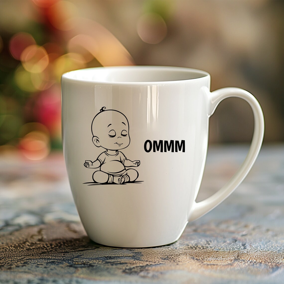 Funny Baby 'ommm' Svg, Png, Eps, Pdf Files Instant Digital Download - Etsy