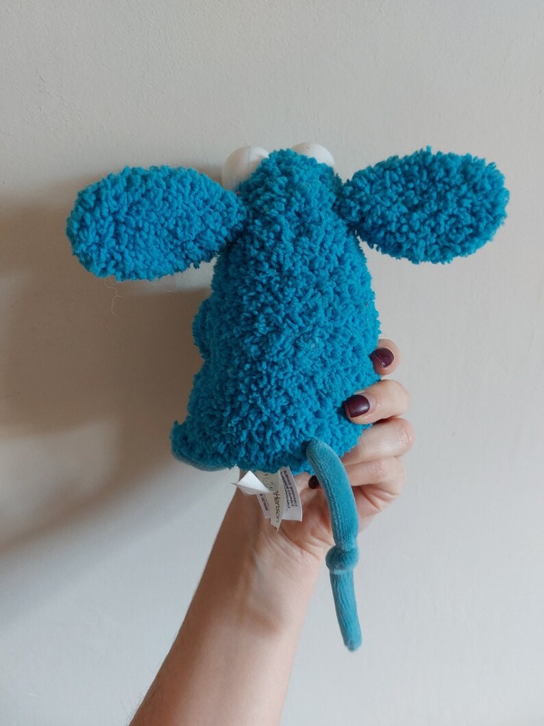 Vintage Bear in the Big Blue House Mouse TUTTER Stuffed Animal Plush ...