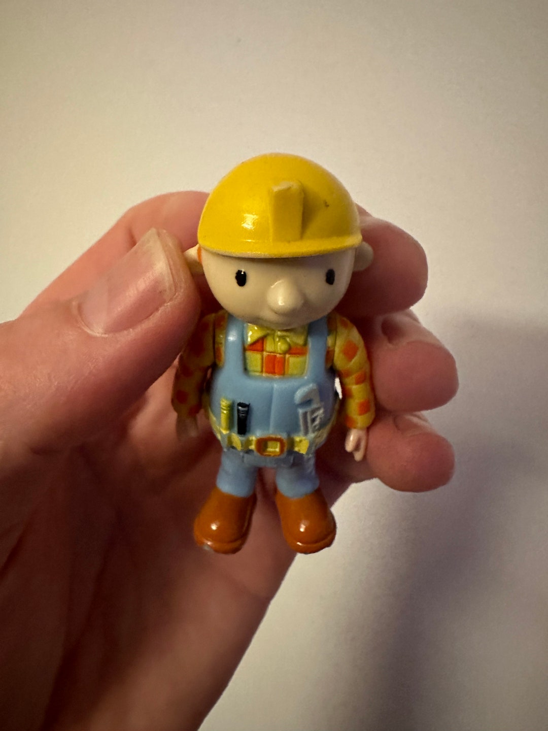 Vintage Bob the Builder Action Figure Car Accessorie Travel Buddy Gift ...