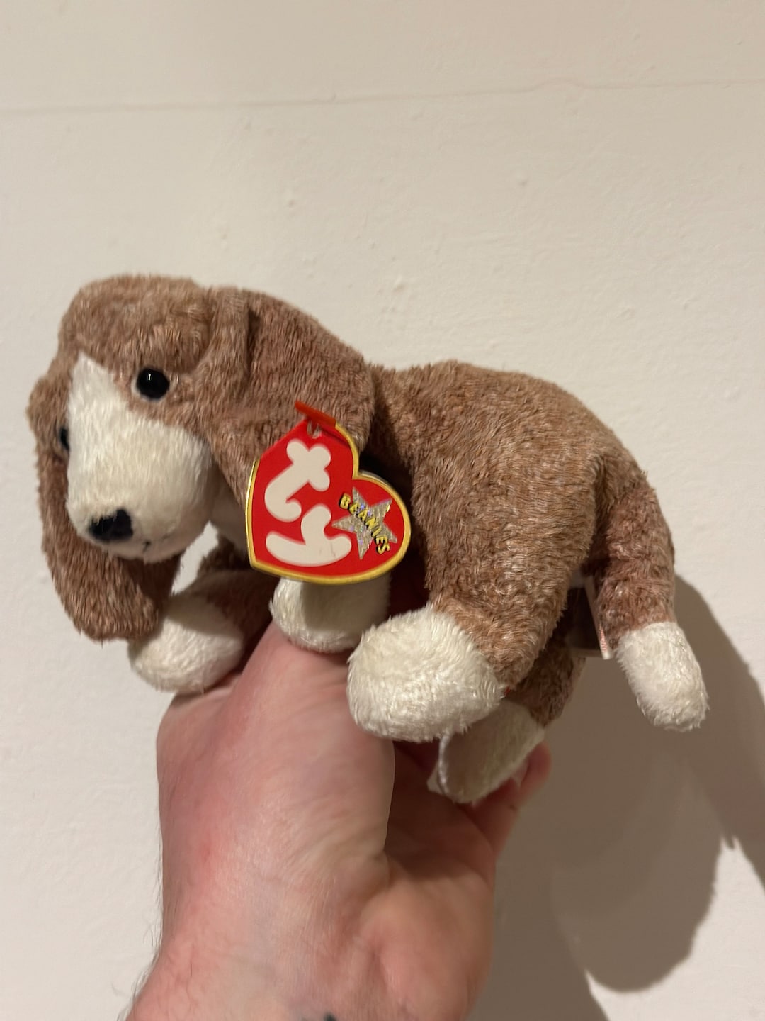 Beanie Babies Sniffer Plush Toy Dog Toy Ty Beanie Babies Plushie - Etsy