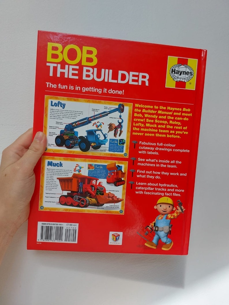 Bob the Builder Educational Childrens Book 2011 Owners Workshop Manual ...