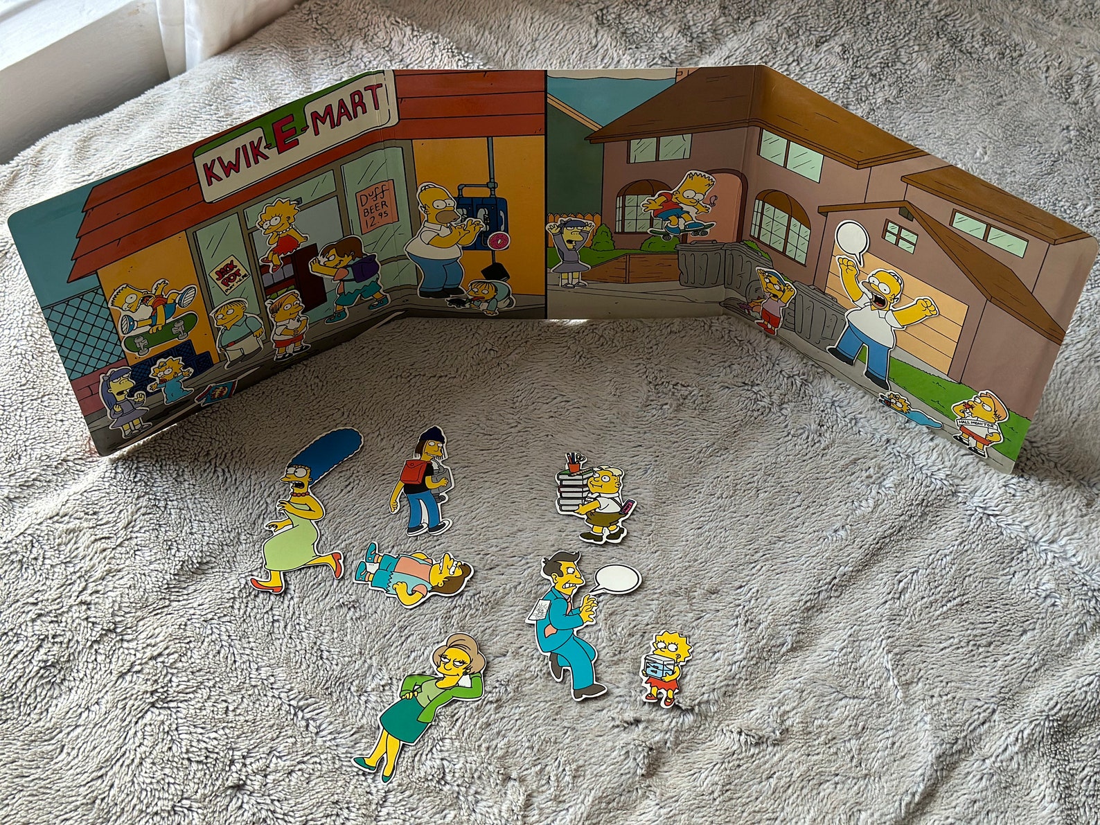 The Simpsons Magnetic Album Picture Book or Refrigerator Fun Magnets - Etsy