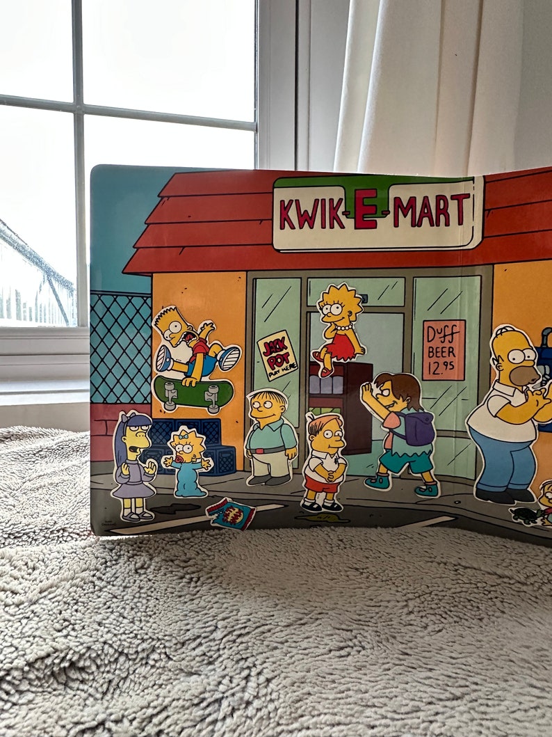 The Simpsons Magnetic Album Picture Book or Refrigerator Fun Magnets - Etsy