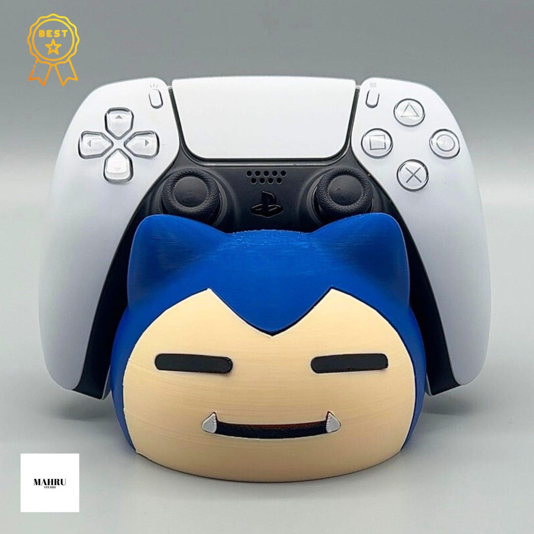Snorlax Controller Stand Gaming Controller Holder Phone Stand for Desk ...