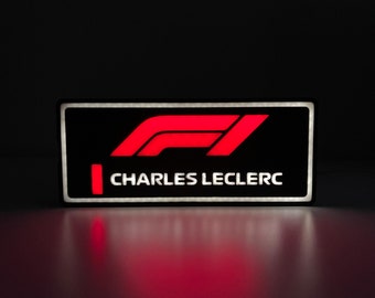 F1 Formula 1 Racing 3d Printed Light Box - Etsy