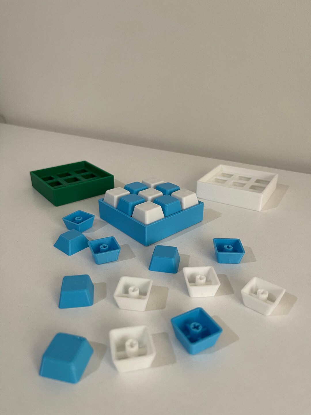 Keyboard Clicky Fidget 3x3 Desktop Fidget Toys Custom Keycap anxiety ...