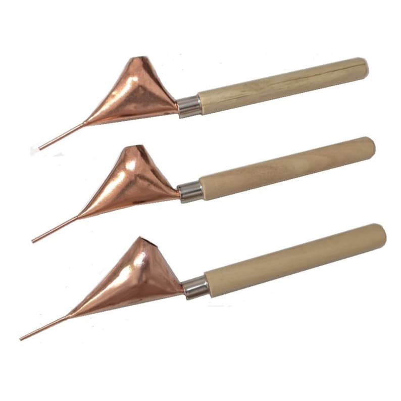 Batik Tjanting Drawing Tools Set of 3 Nozzle Sizes. Drawing Wax on ...