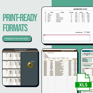 40 Ultimate Cost Template Bundle Design in Excel Format. Easily ...