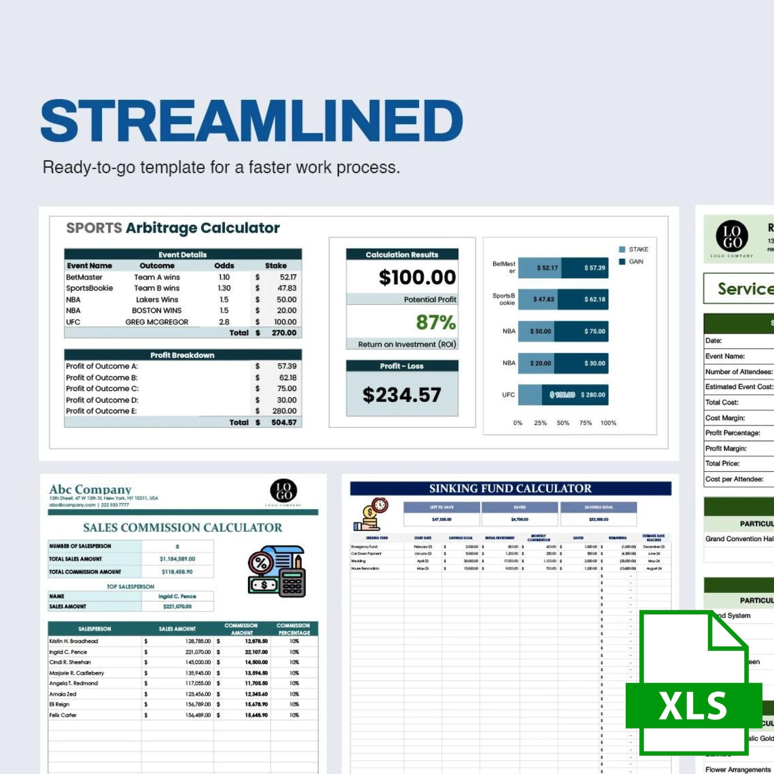 50 Ultimate Calculator Template Bundle Design in Excel Format. Easily ...