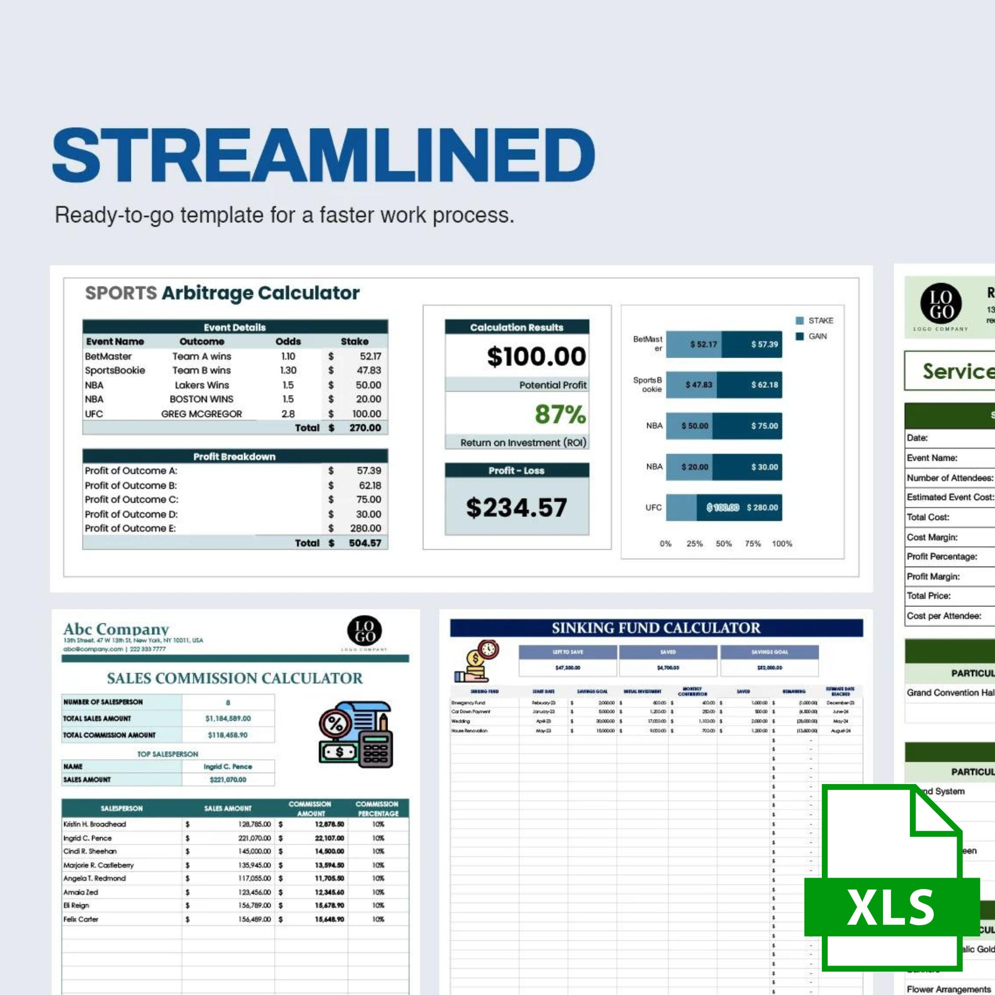 50 Ultimate Calculator Template Bundle Design in Excel Format. Easily ...