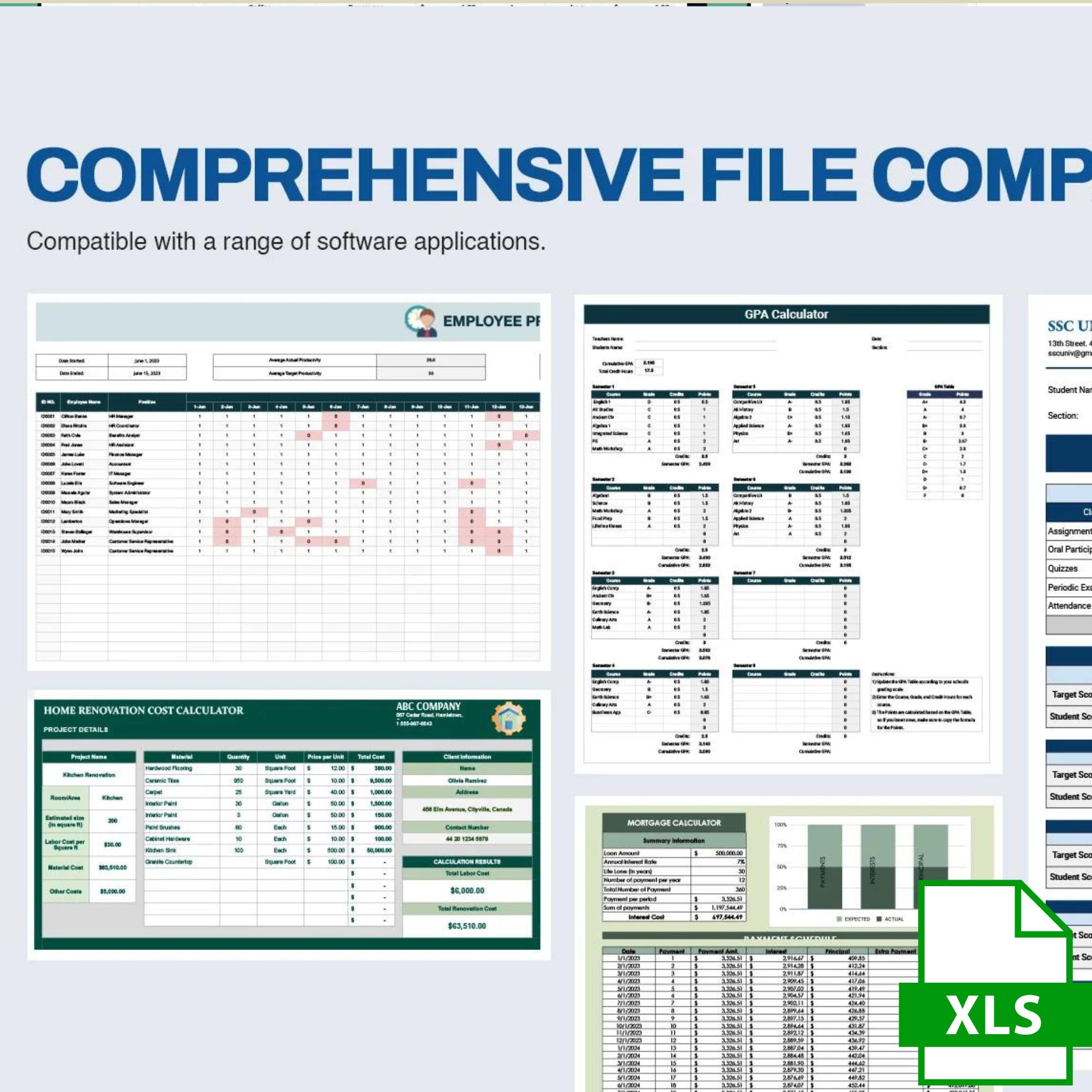 50 Ultimate Calculator Template Bundle Design in Excel Format. Easily ...